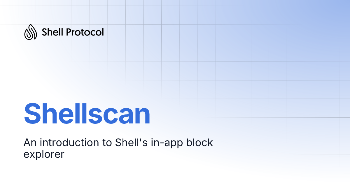 Shellscan | Shell Protocol Wiki